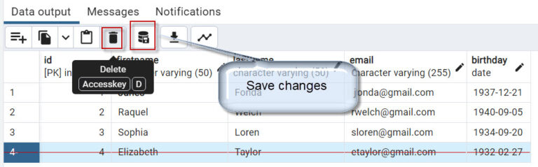PostgreSQL Tutorial for beginners