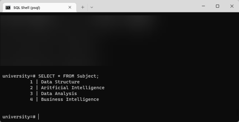 How To Create And Query The Python Postgresql Database 6417
