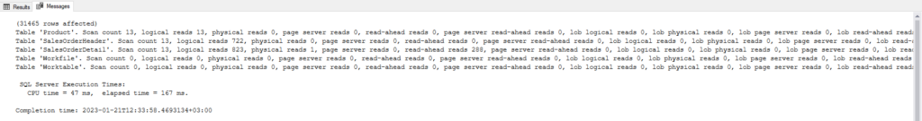 SQL Performance Tuning tips for newbies