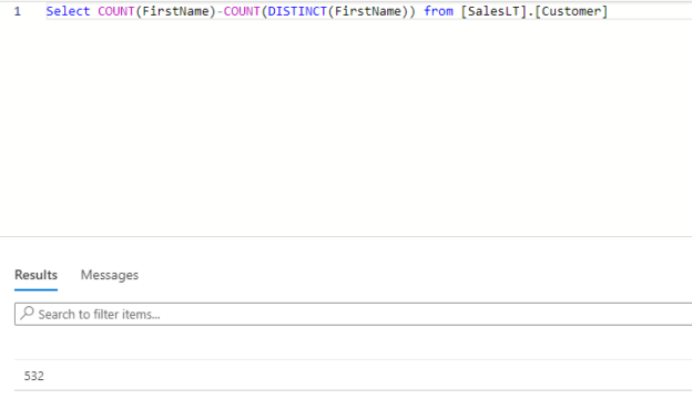 Finding Duplicates in SQL Finding Duplicates in SQL