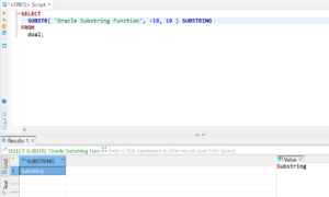 Oracle Substring function overview with examples
