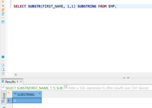 Oracle Substring function overview with examples
