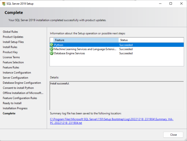 SQL Machine Learning in simple words